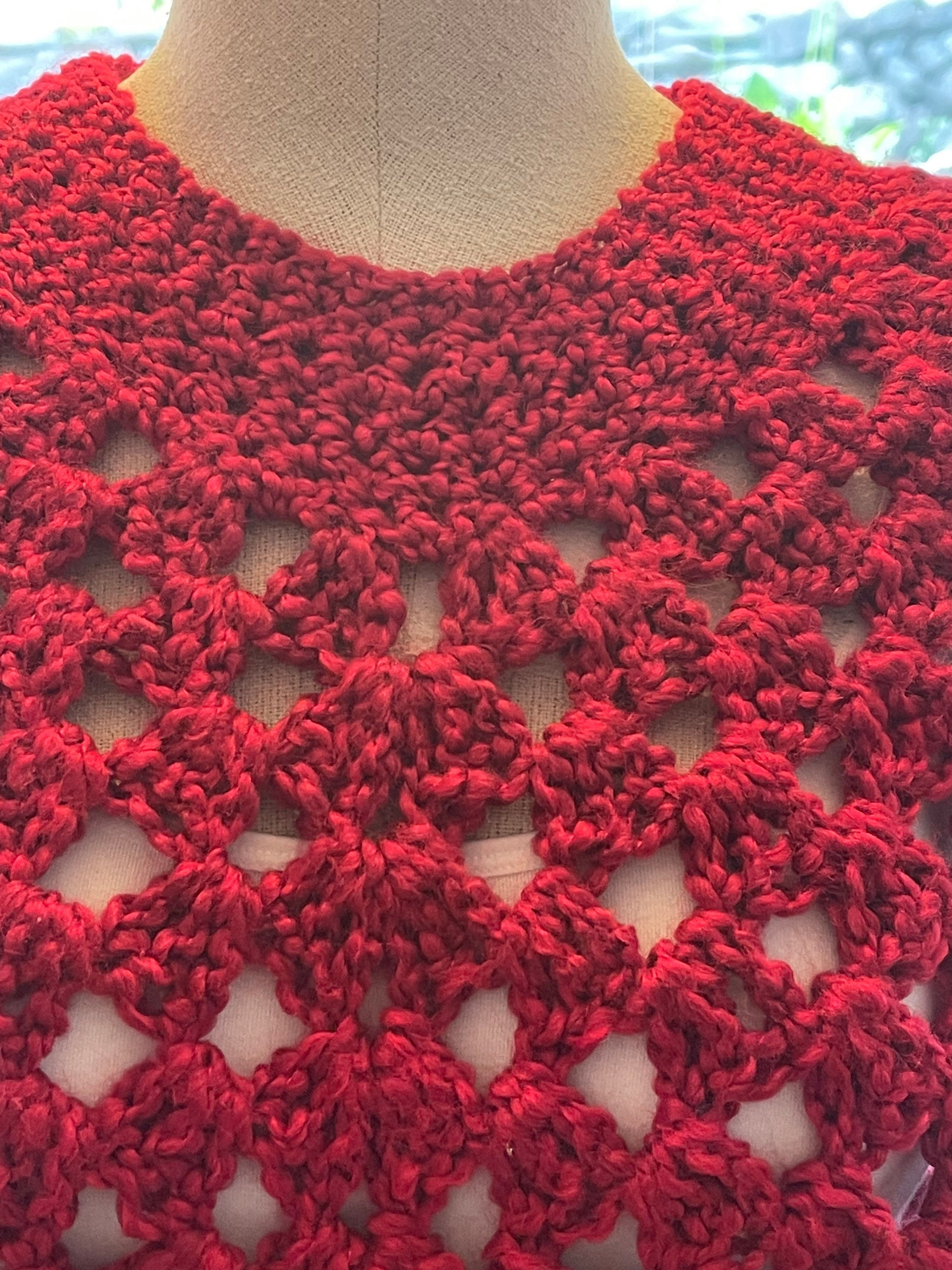 Coming Home Poncho, Scallop-edge Poncho, Martha Stewart Inspired Poncho ...
