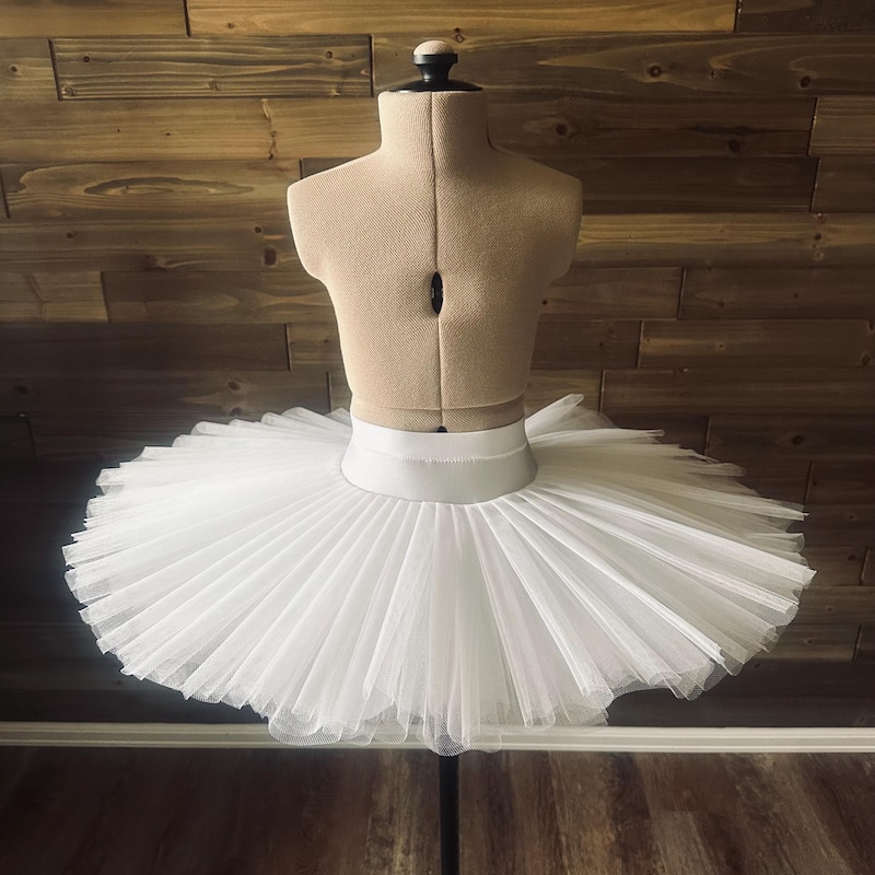 White Rehearsal Tutu - Etsy