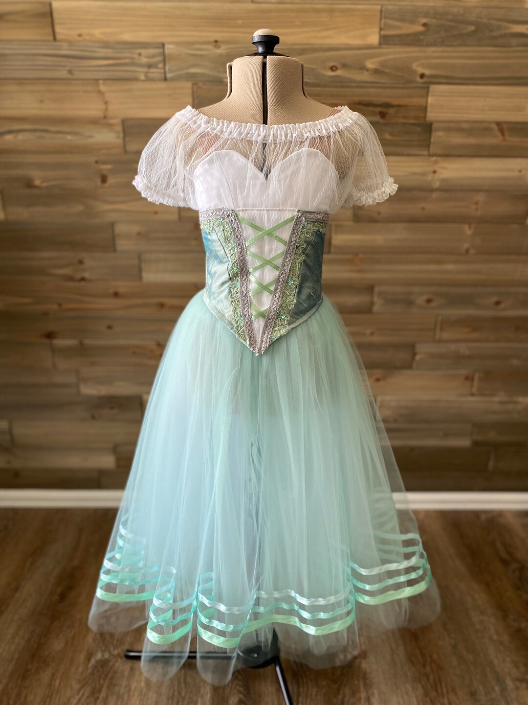 Corset Peasant Dress for Ballet Variation Stage or Dance Performance ...