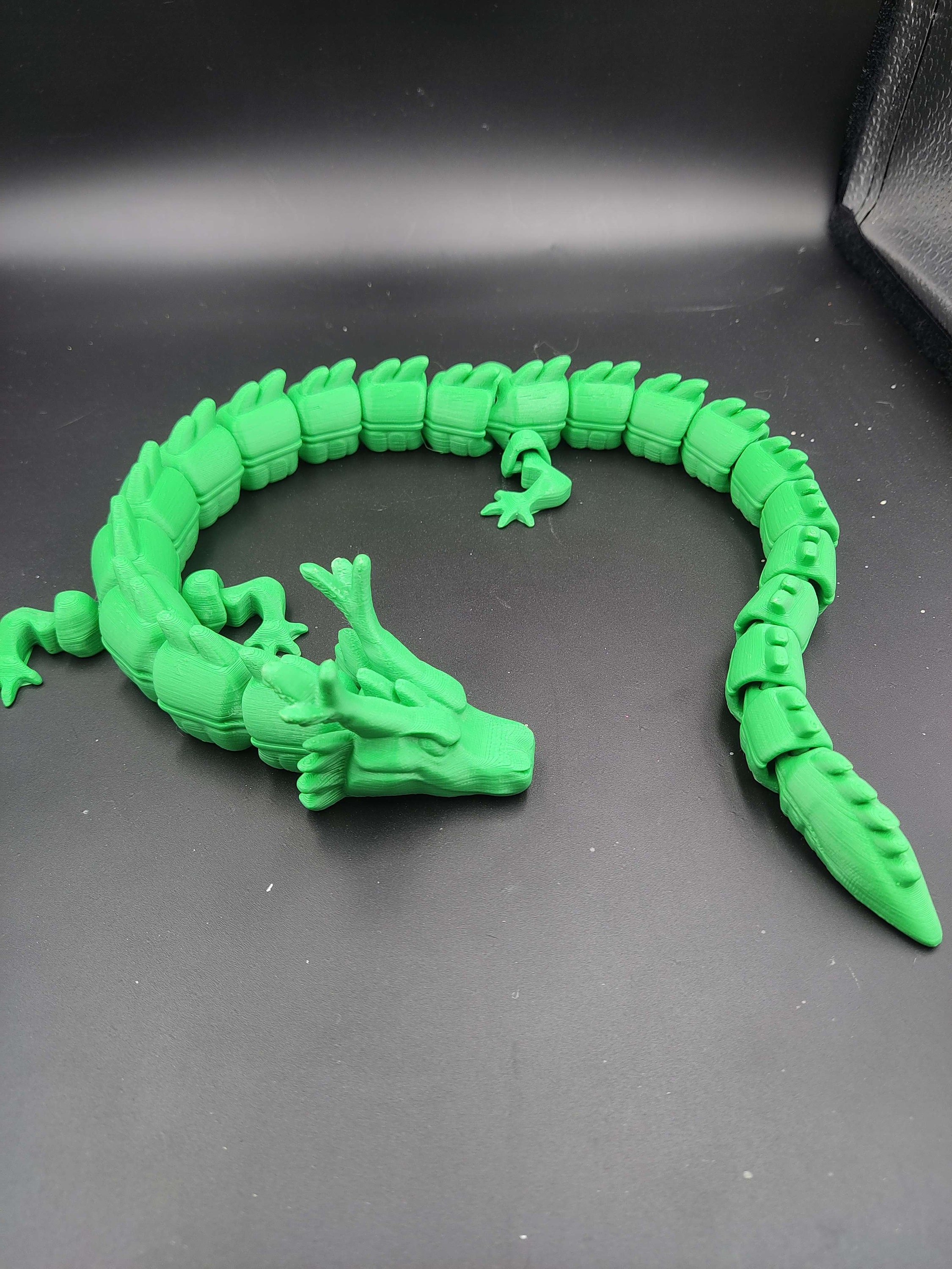 Long Flexi Eastern Dragon Shenron Horns Snakelike Toy - Etsy