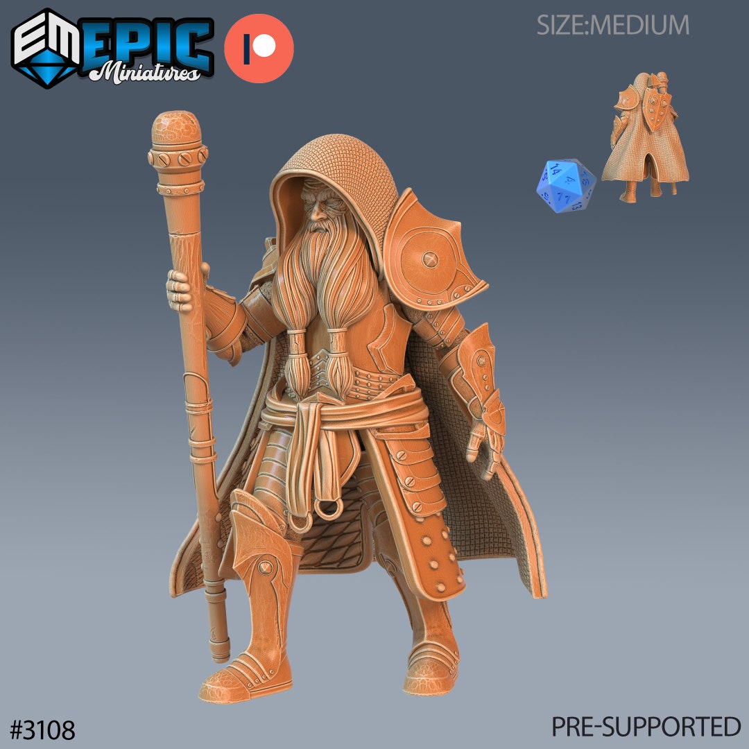 Dwarf Cleric Halfling Bard Werewolf Monk Adventuring Party - Etsy