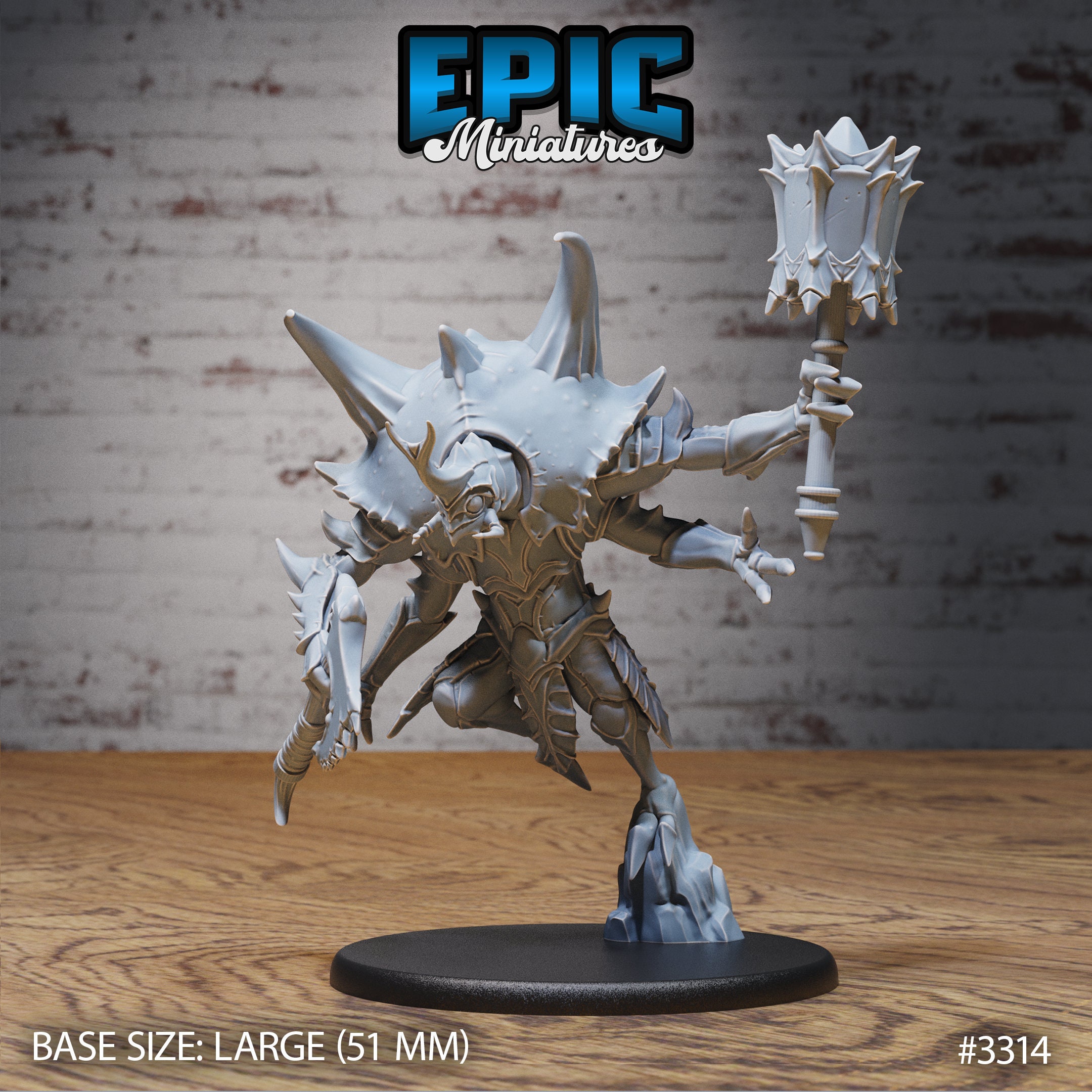 Trox Insect Hulk Monstrous Humanoid Epic Miniatures 3d - Etsy