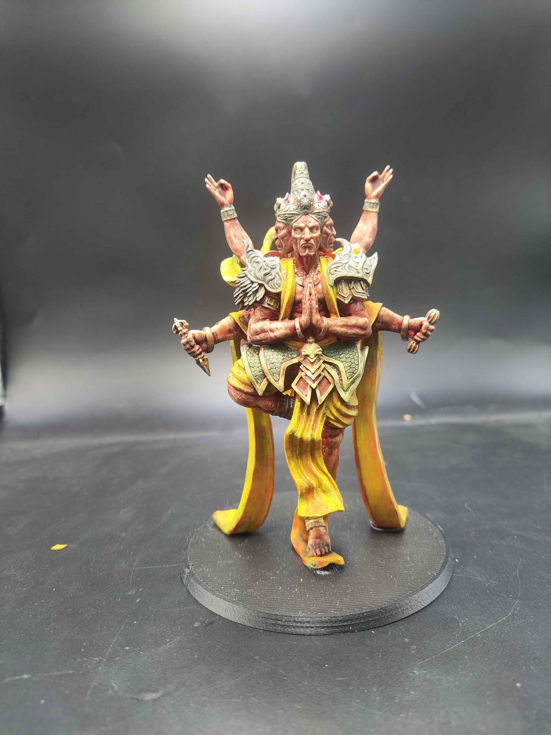 Brahmic Deva Celestial Deity 3d Printed Painted Miniature - Etsy
