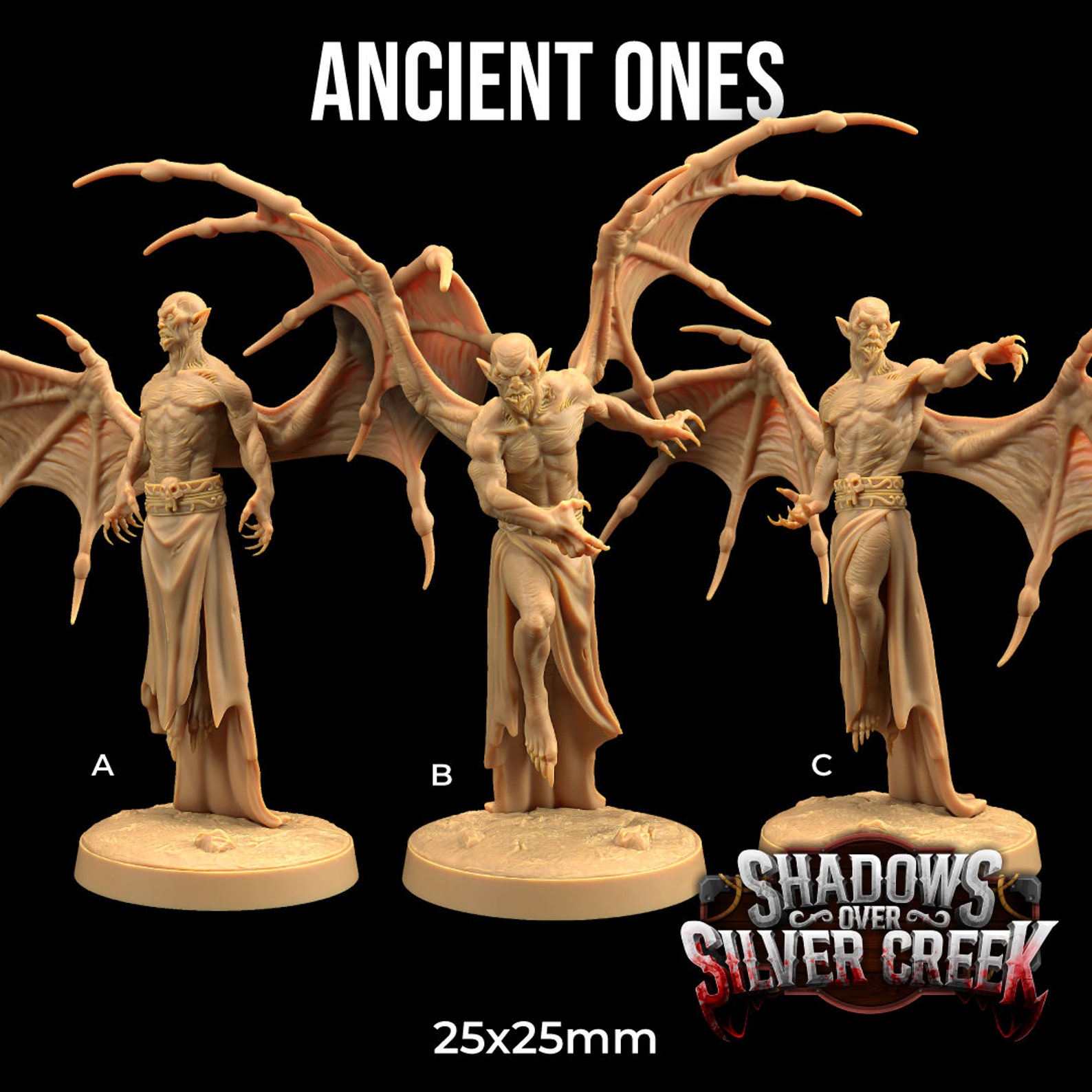 Vampire Ancient Ones Shadows Over Silver Creek Adventuring Party Trio ...