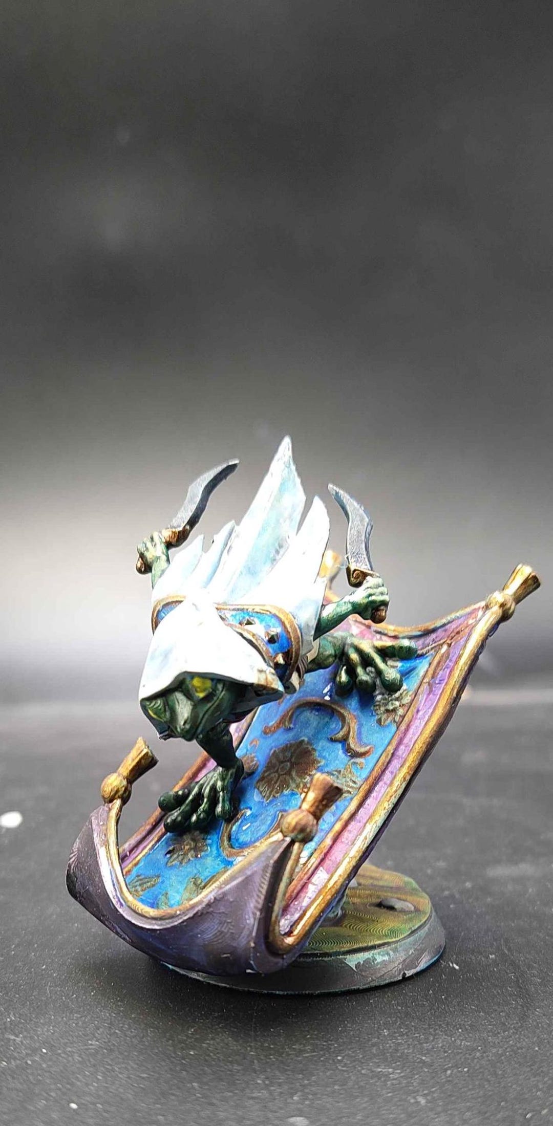 Grippli Dual Sword Ranger Player Character 3d Printed Painted Miniature ...