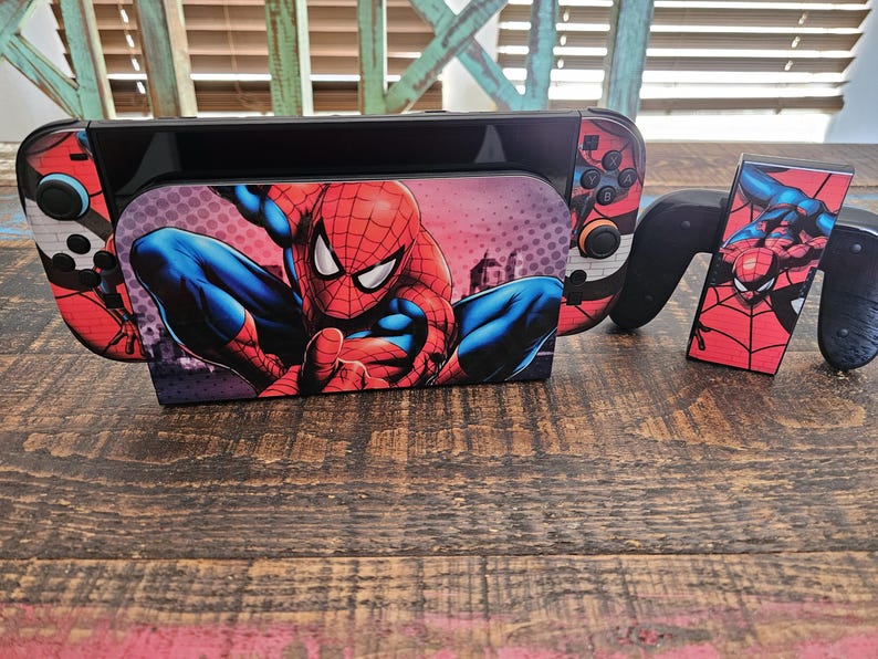 Skin Vinyl Decal "spidey Power" for Nintendo Switch 1 Switch 2 Game ...