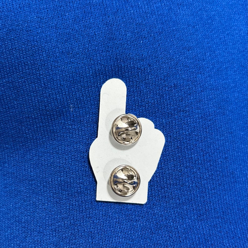 LAD WS Championship Foam Finger Pin - Etsy