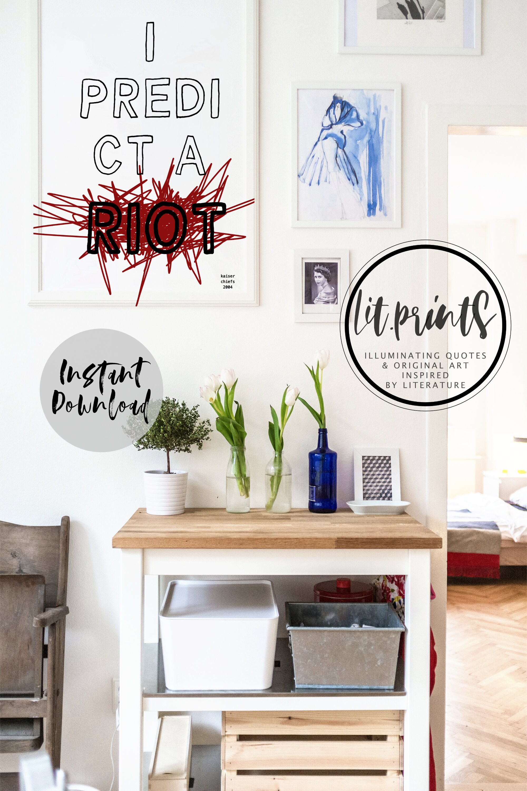 I Predict A Riot. Music, Lyrics, Quote, Home Decor, Wall Art, Art ...