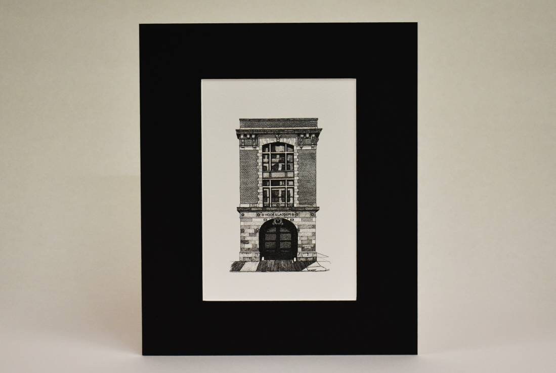 Ghostbusters Firehouse Print - Etsy