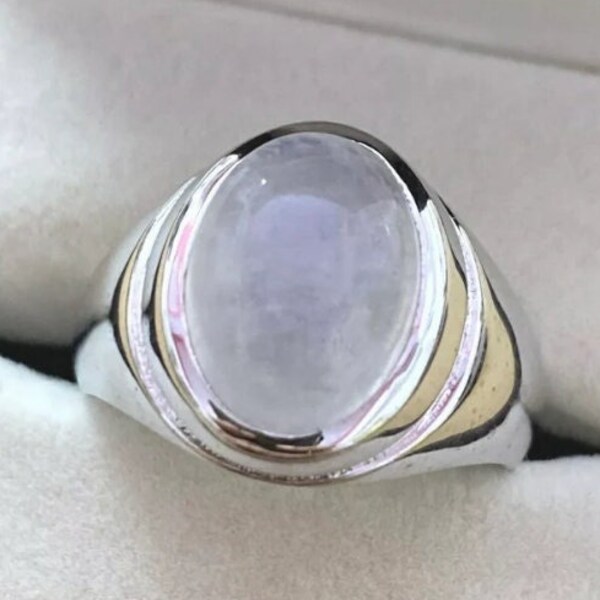Mens Moonstone Ring - Etsy