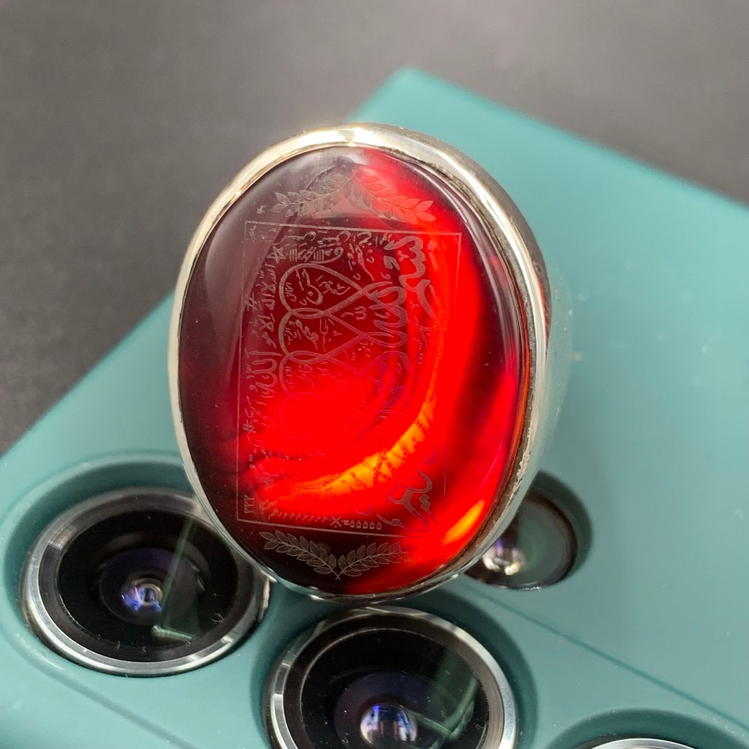 Panjtan Pak Names, Rizq Taweez Ring, Yemeni Aqeeq Ring for Men ...