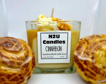 Cinnabon Candles - Etsy