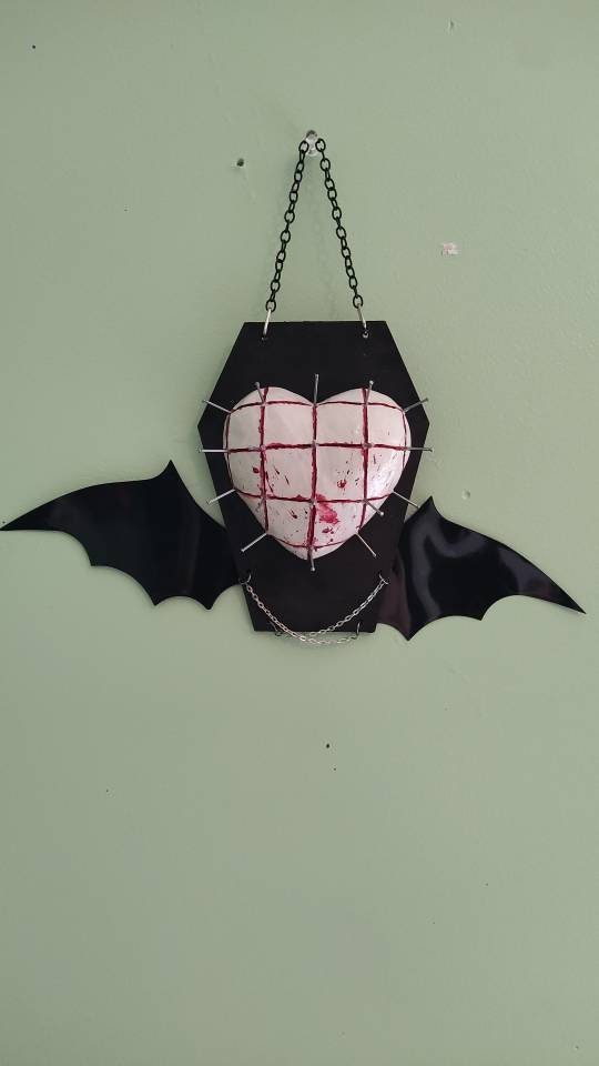 Hellraiser Pinhead Inspired Heart Coffin Wall Decor - Etsy