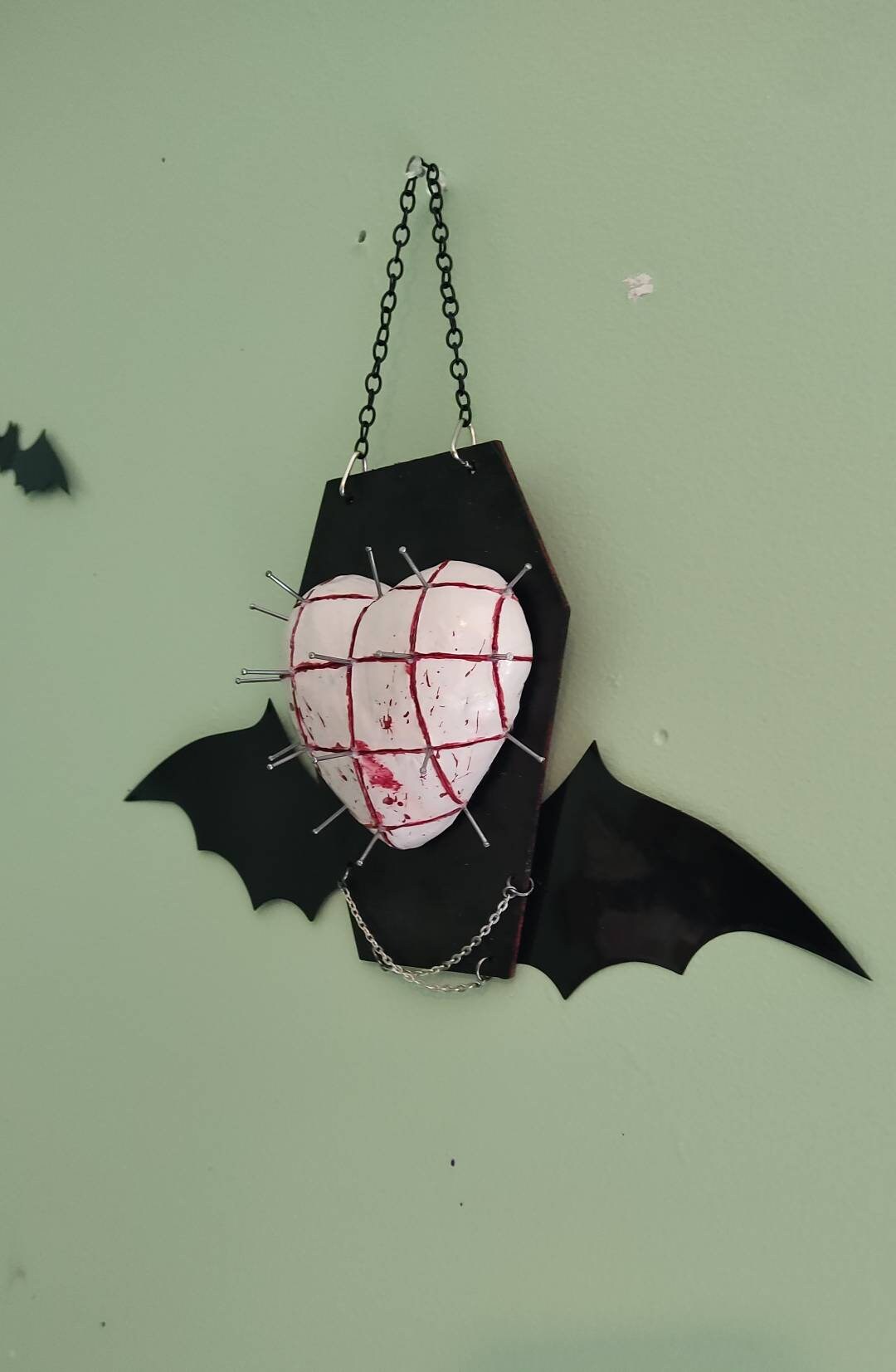 Hellraiser Pinhead Inspired Heart Coffin Wall Decor - Etsy