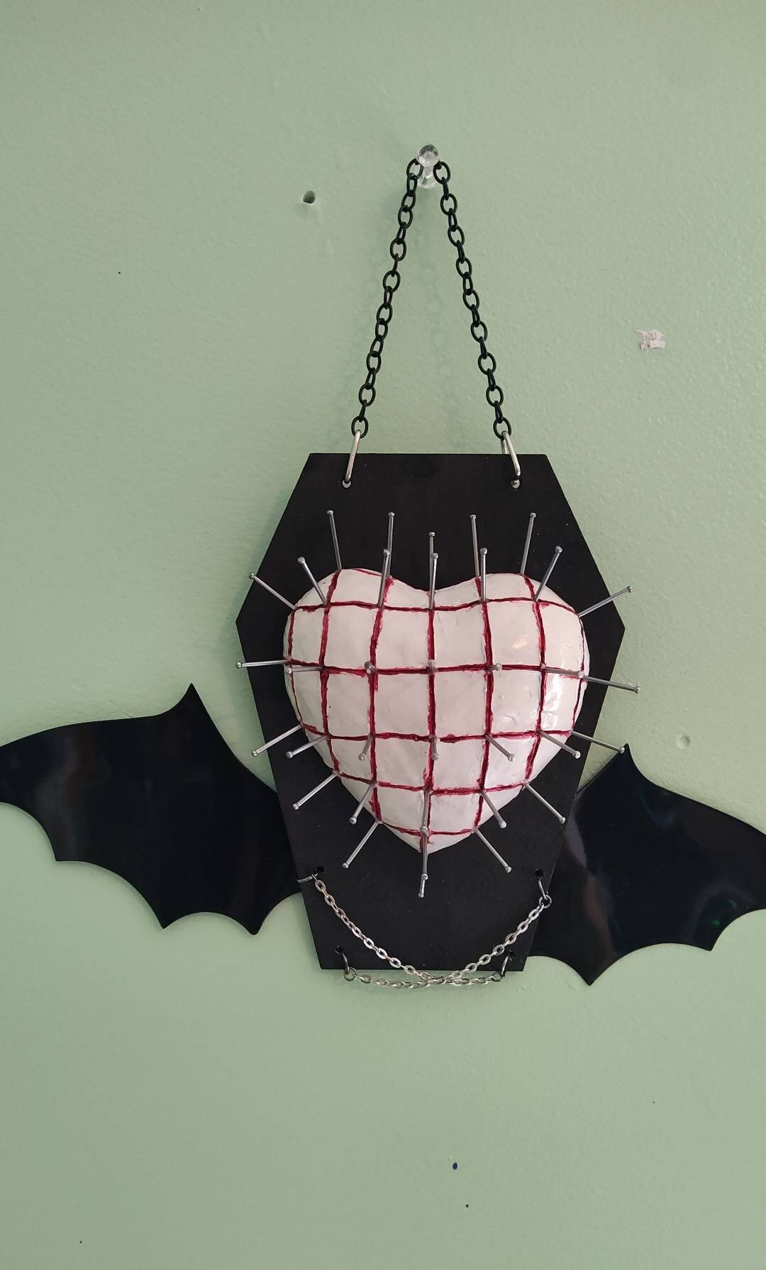 Hellraiser Pinhead Inspired Heart Coffin Wall Decor - Etsy