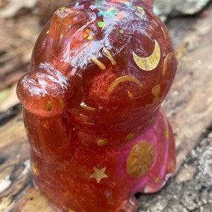 Nebula Lucky Cat Maneki Neko - Etsy
