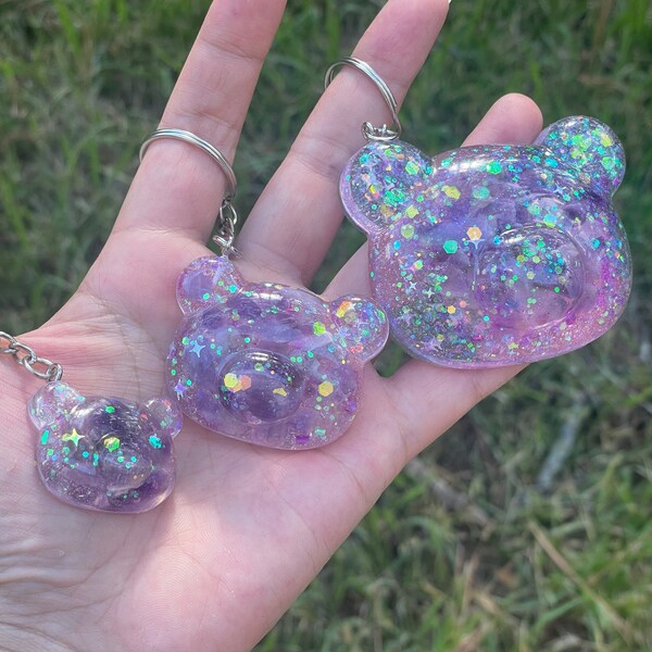 Bear Keychain - Etsy