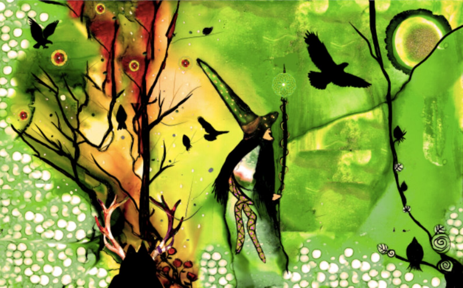 The Hermit Art Print Archetype Art Intuitive Art Original - Etsy