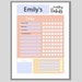 Daily and Weekly Healthy Habit Tracker, Responsibility Chart, Kids ...