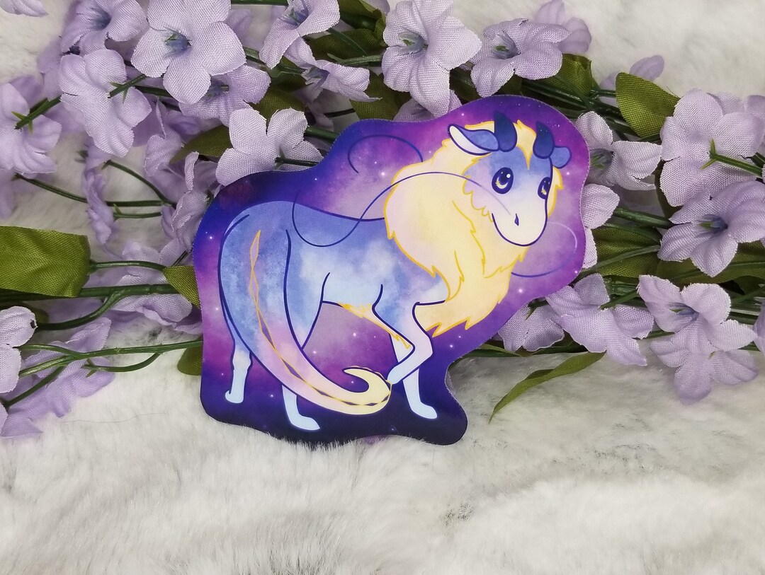 Galaxy Dragon Sticker / Chinese Dragon / Dragon Lovers Gift / Space ...