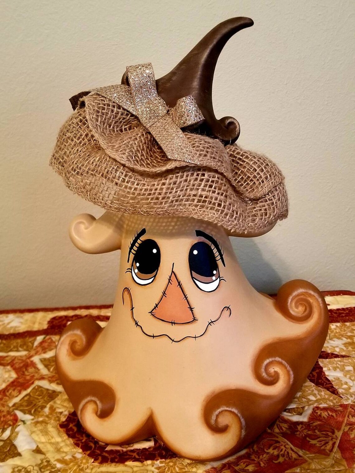 Holly Jolly Scarecrow Céramique - Etsy France