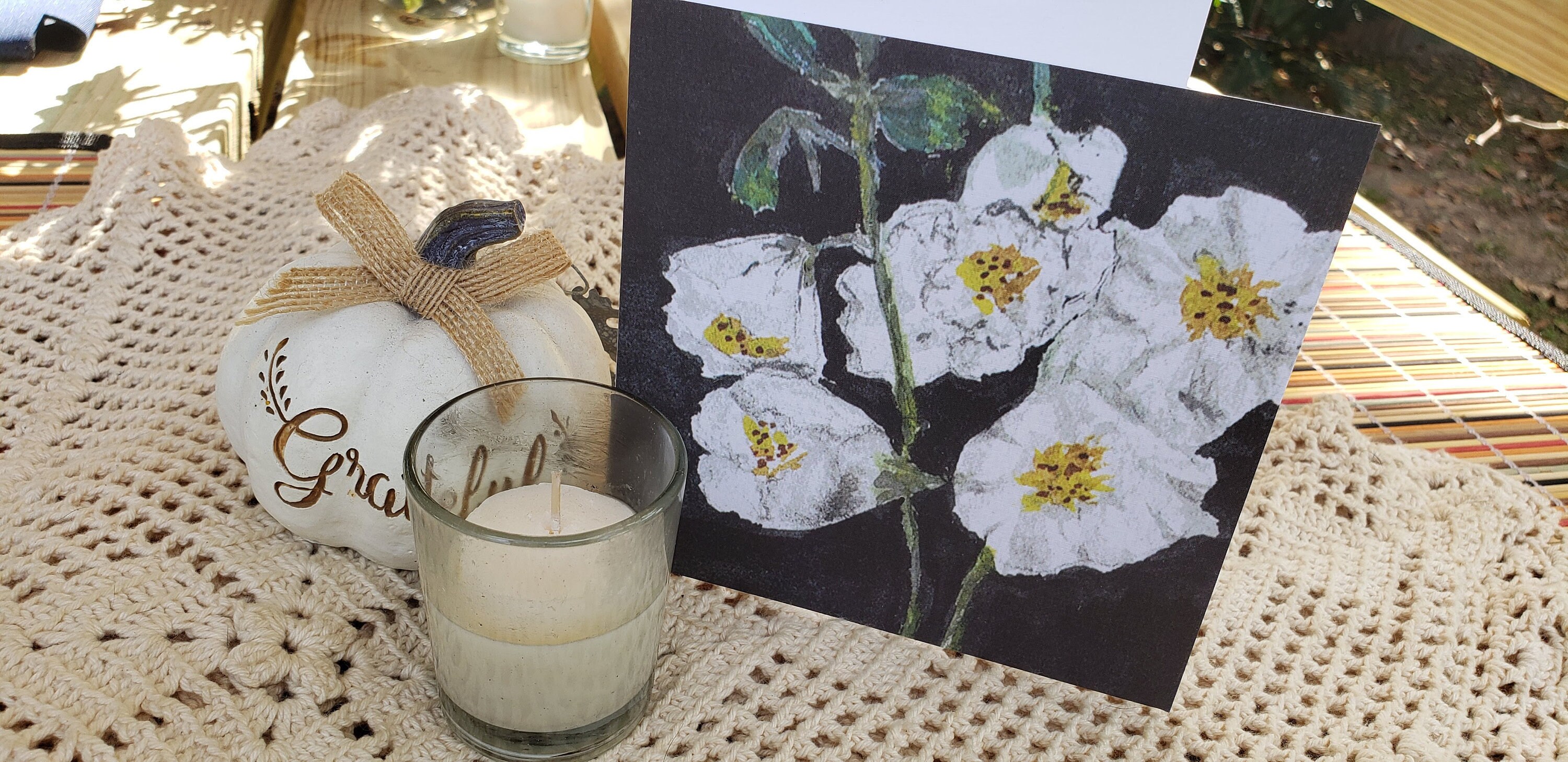 Beautiful, Original Art Delphinium Greeting Card From Joni Silva's ...