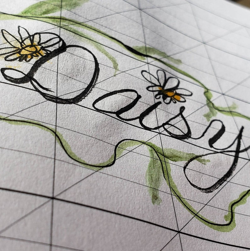 Beautiful, Original Art White Daisy Greeting Card From Joni Silva's ...