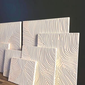 Organic Line Texture Painting on Canvas – Minimalist Textured Wall Art ...