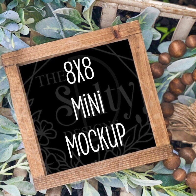 6x6 Wood Sign - Etsy