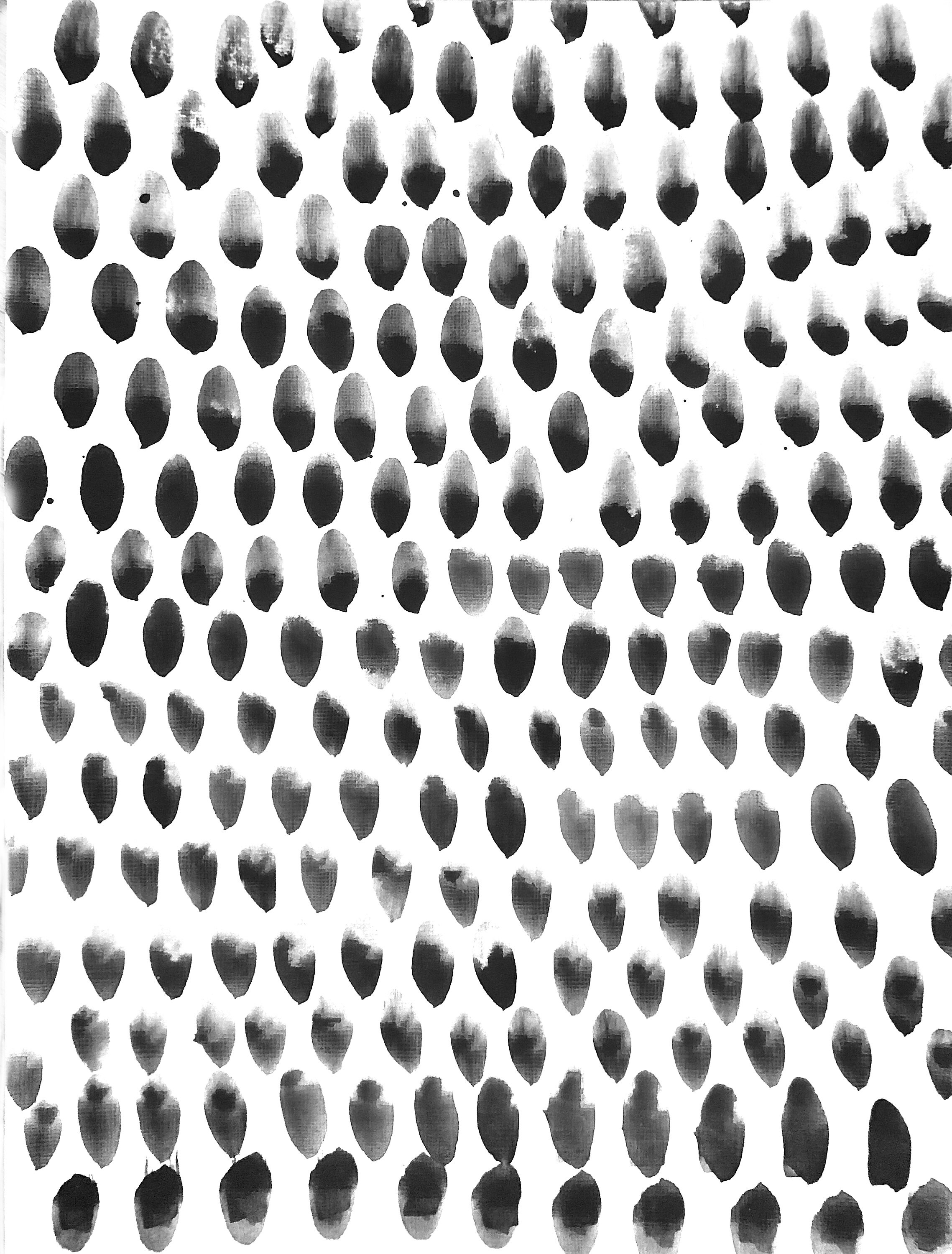 Black and White Dot Print - Etsy