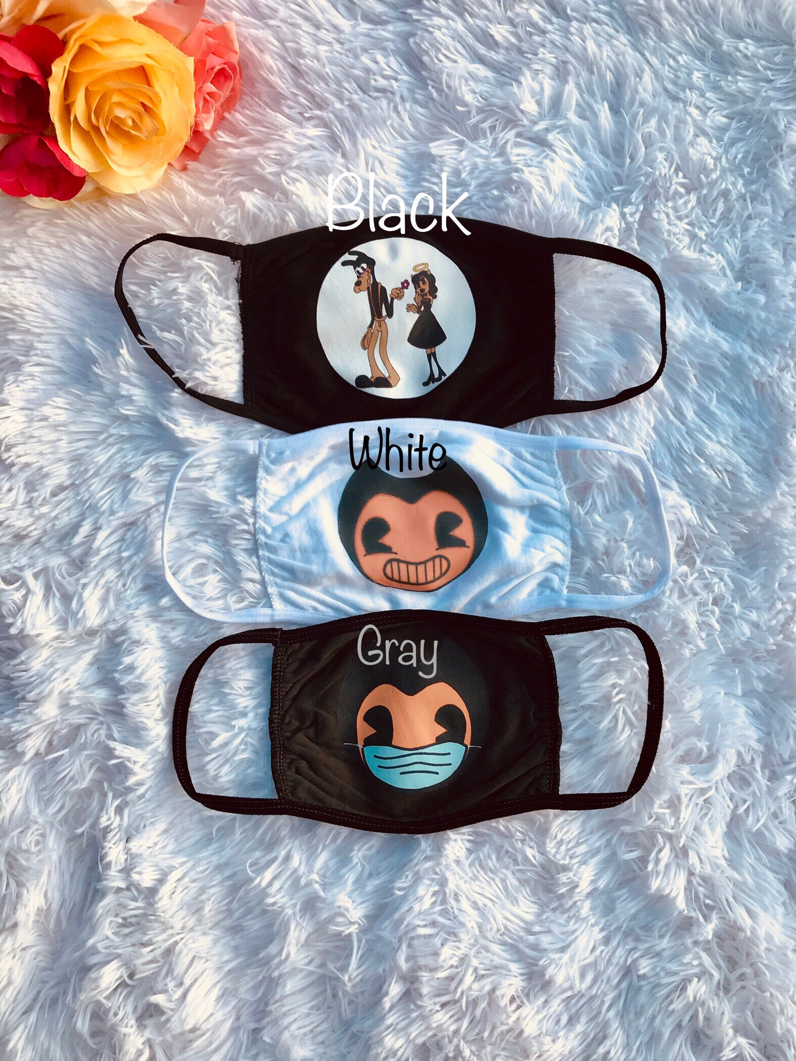 Bendy and the Ink Machine Face Mask Bendy Face Covering | Etsy