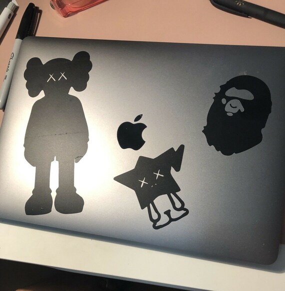 Laptop Electronics & Accessories Bathing ape BAPE 2 vinyl decal Decals ...