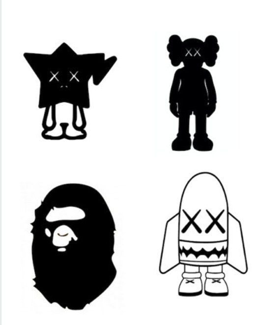 Laptop Electronics & Accessories Bathing ape BAPE 2 vinyl decal Decals ...