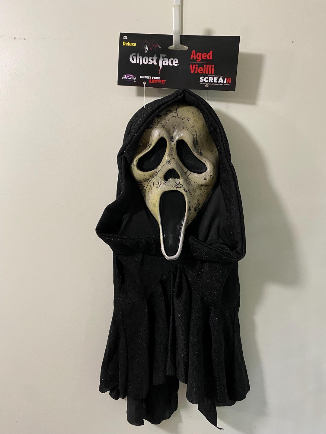 Deluxe Aged Scream 6 Mask R Adult Size Ghostface Killer Scream Mask - Etsy