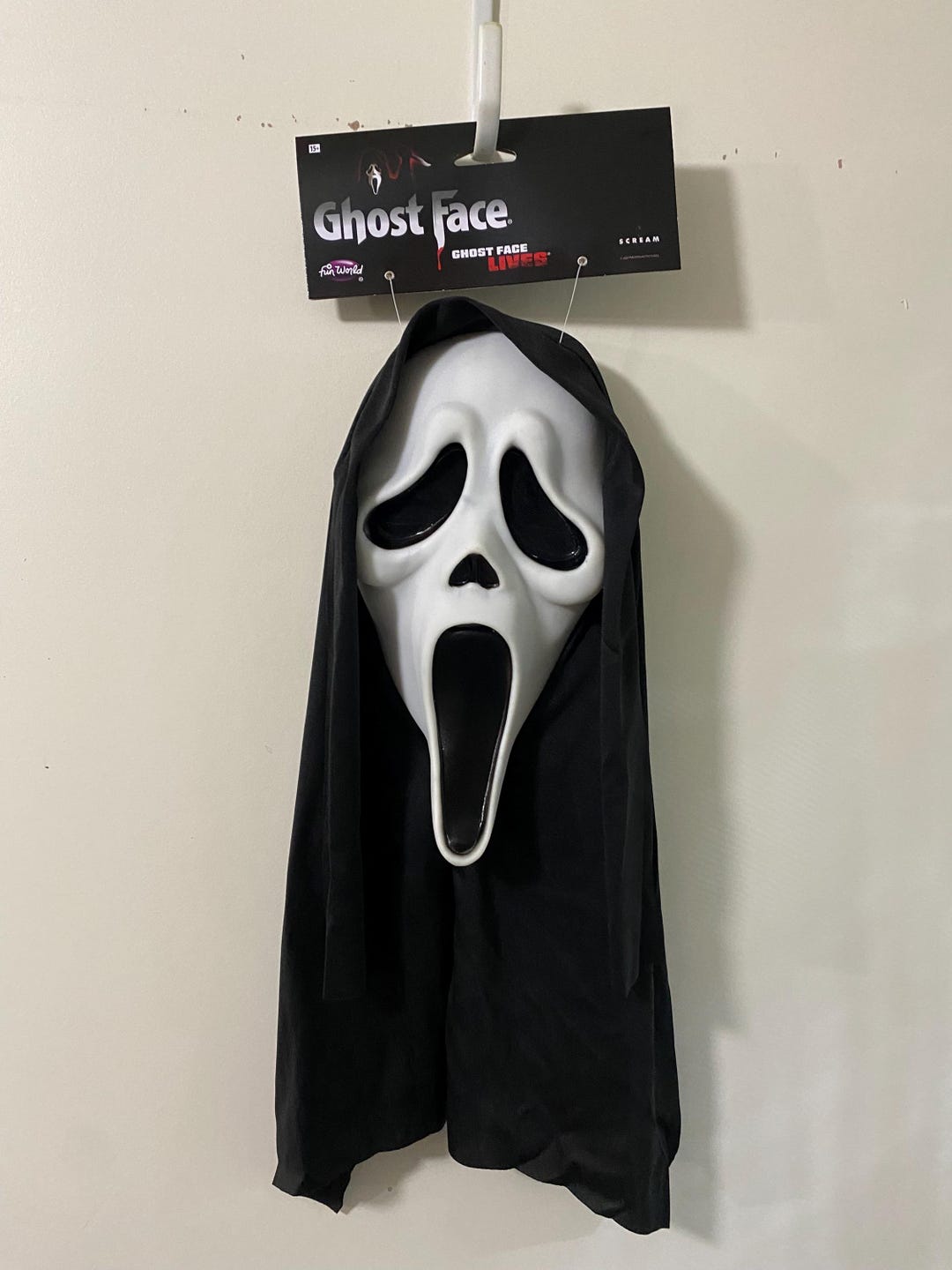 Scream Ghostface Mask 2024 EU NN Ghost Face Vanilla Scent Official Fun ...