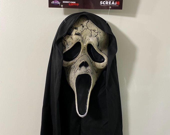 Scream Aged Ghostface Mask 2024 Z Ghost Face Official Fun World Scream ...