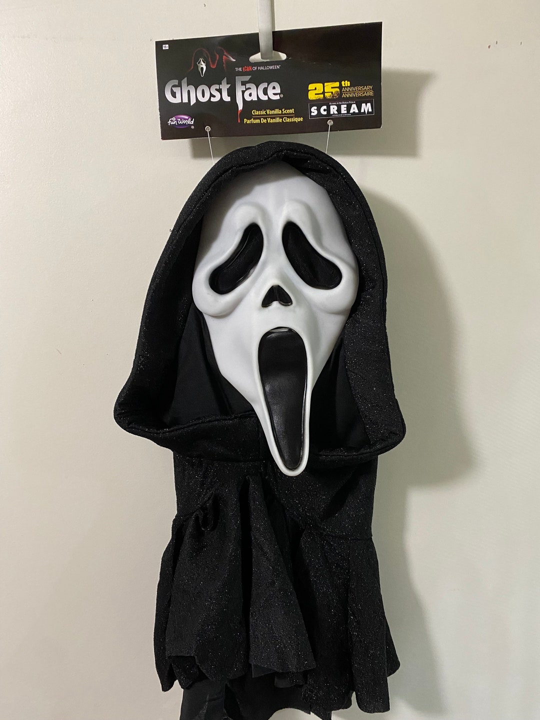 Scream 25th Anniversary Mask A Adult Size Ghostface Killer - Etsy