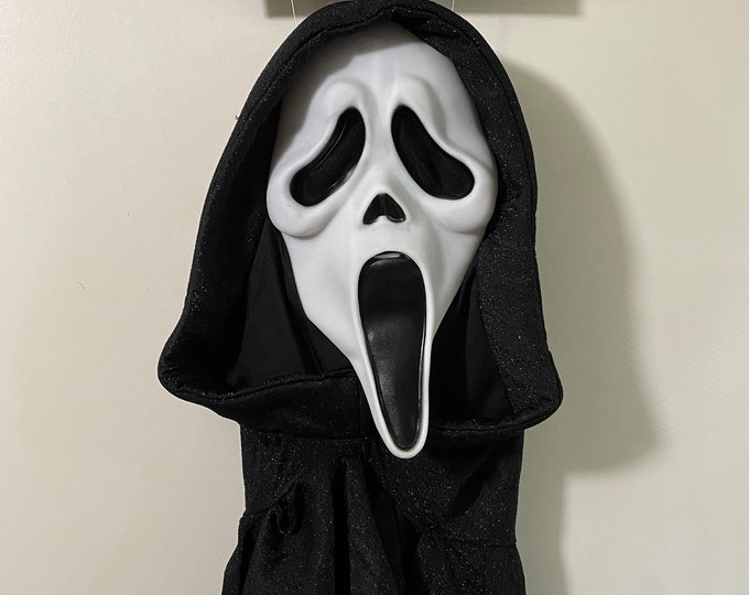 Scream 25th Anniversary Mask A Adult Size Ghostface Killer Scream Mask ...