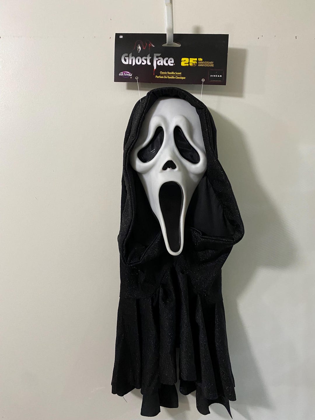 Scream 25th Anniversary Mask 2024 Z Adult Size Ghostface Killer Scream ...