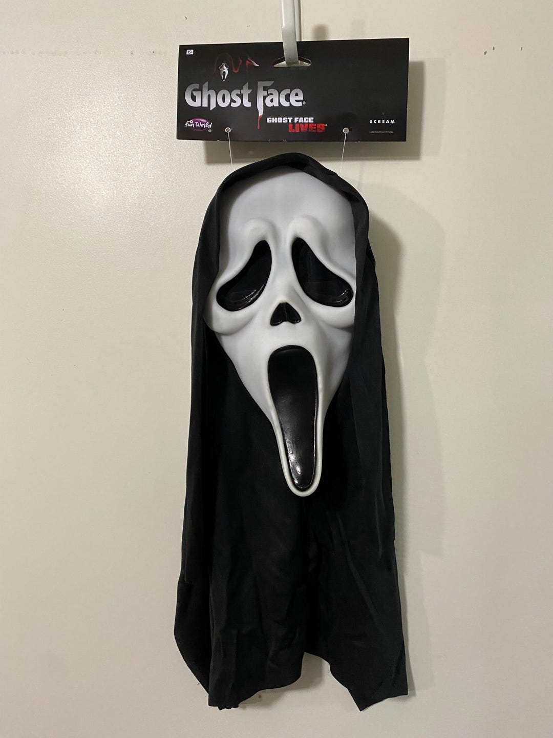 Scream Ghostface Mask 2024 EU H Ghost Face Vanilla Scent Official Fun ...