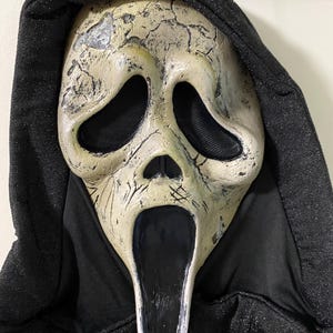 Deluxe Aged Scream 6 Mask X Adult Size Ghostface Killer Scream Mask - Etsy