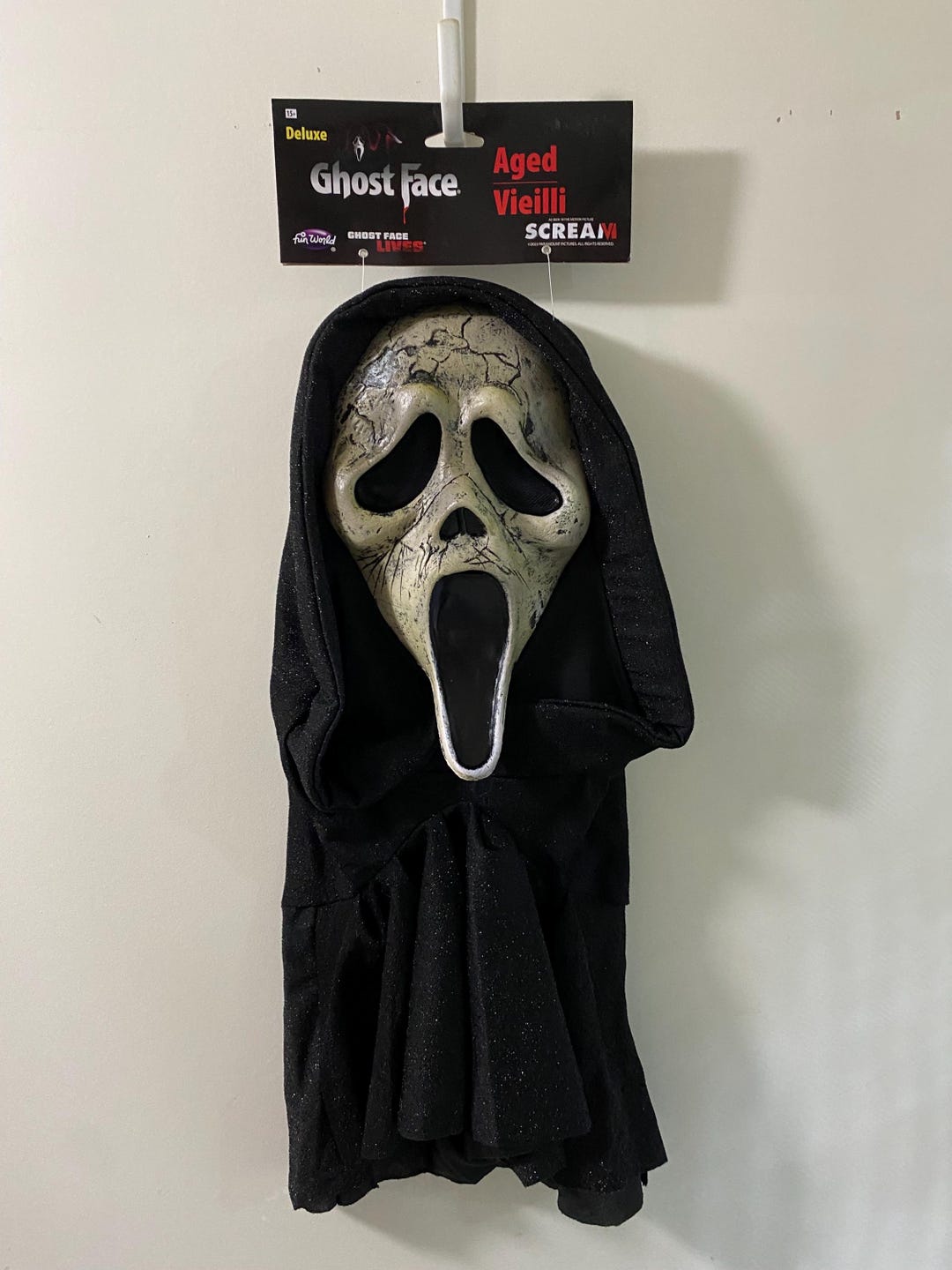 Deluxe Aged Scream 6 Mask B Adult Size Ghostface Killer Scream Mask - Etsy