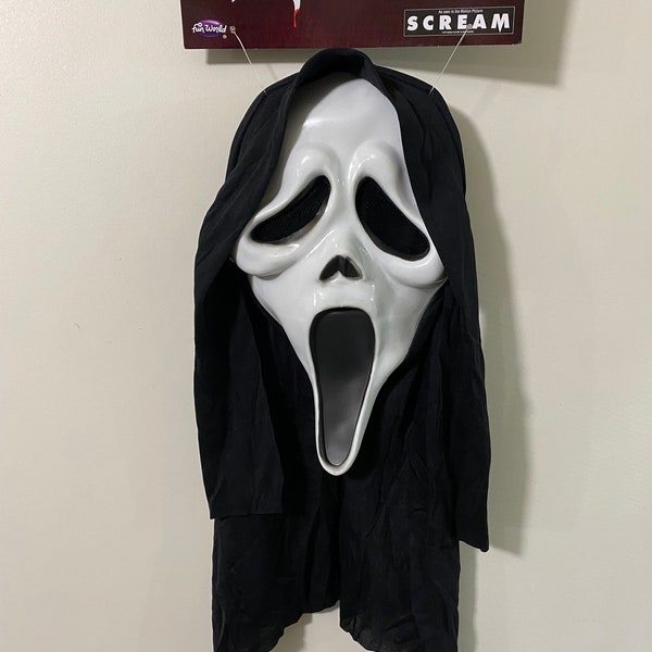 Ghostface Aged Mask - Etsy