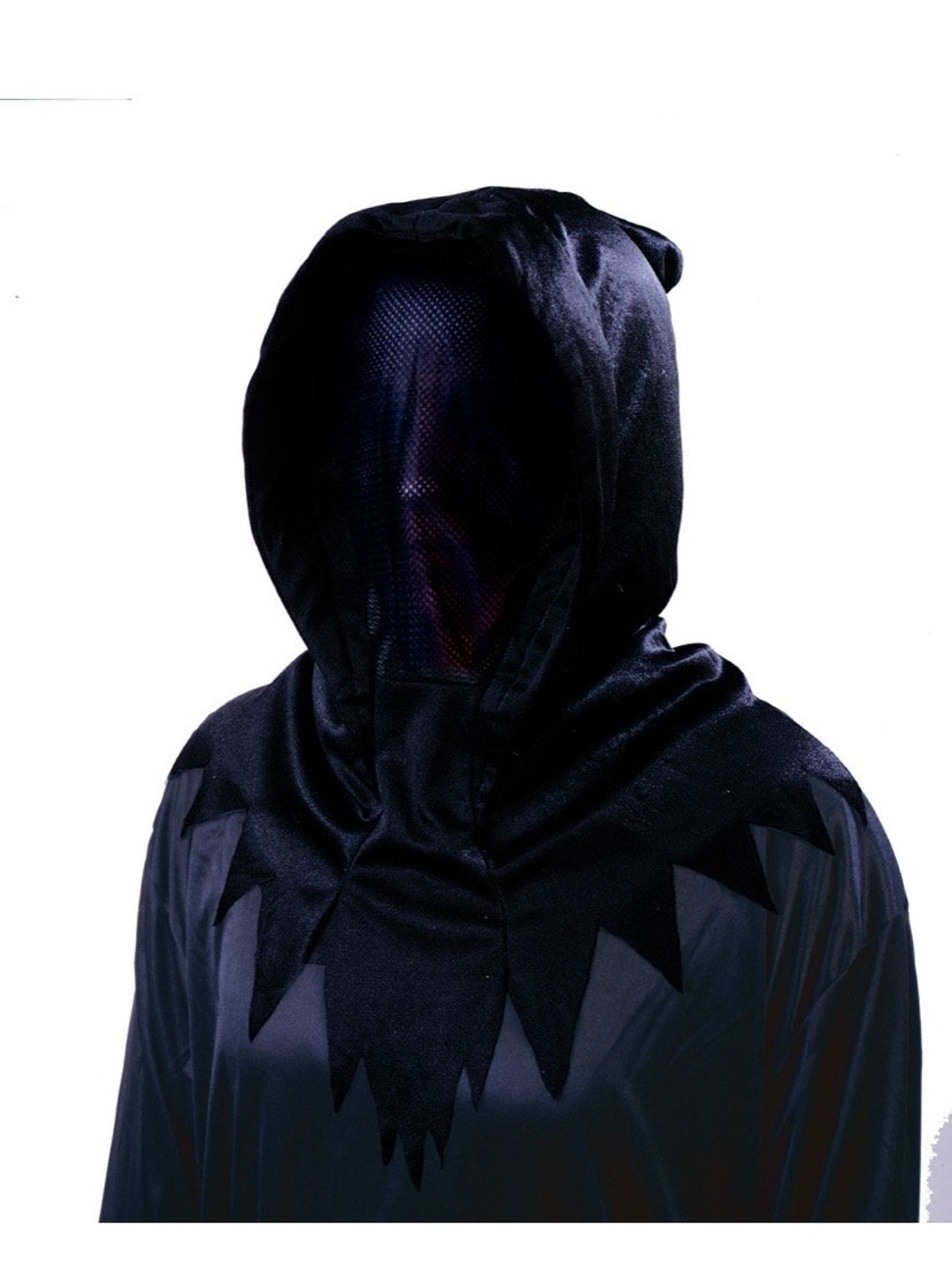 Invisible Hood Black Mesh Mask - Etsy