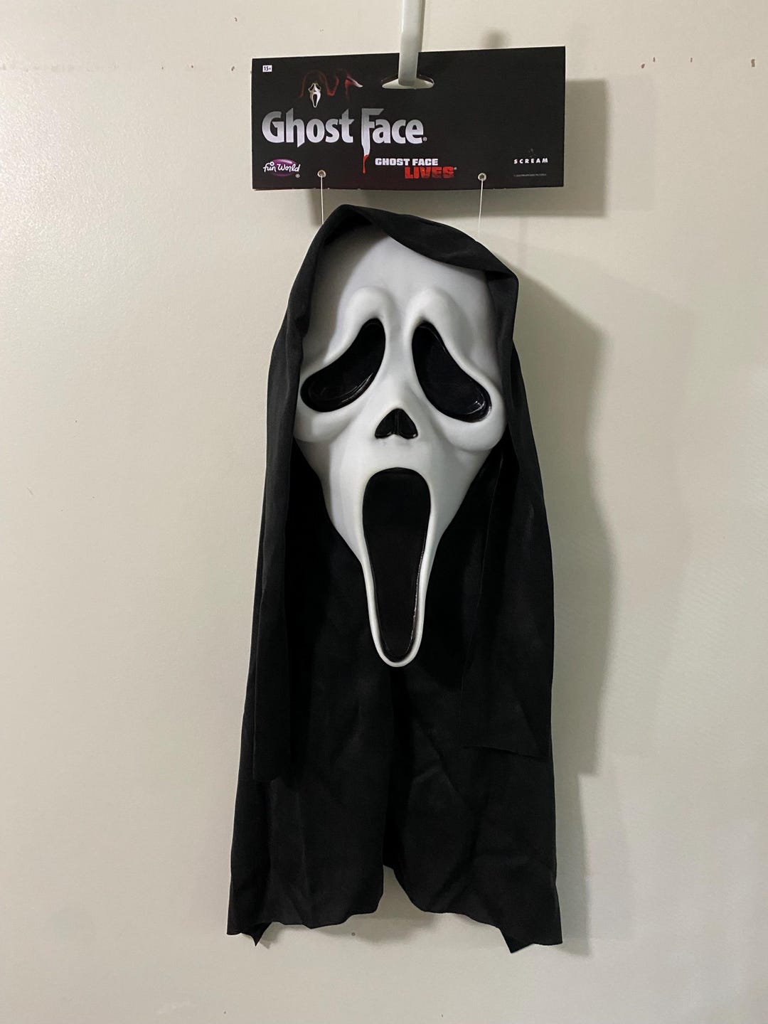 Scream Ghostface Mask 2024 EU J Ghost Face Vanilla Scent Official Fun ...