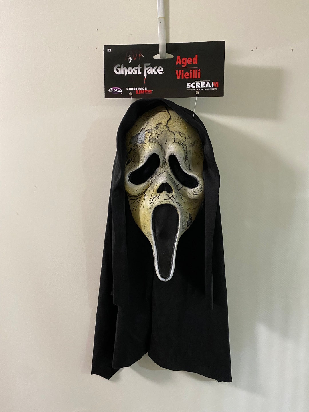 Scream 6 Aged Vieilli Ghostface Ghost Face TT Official Fun - Etsy