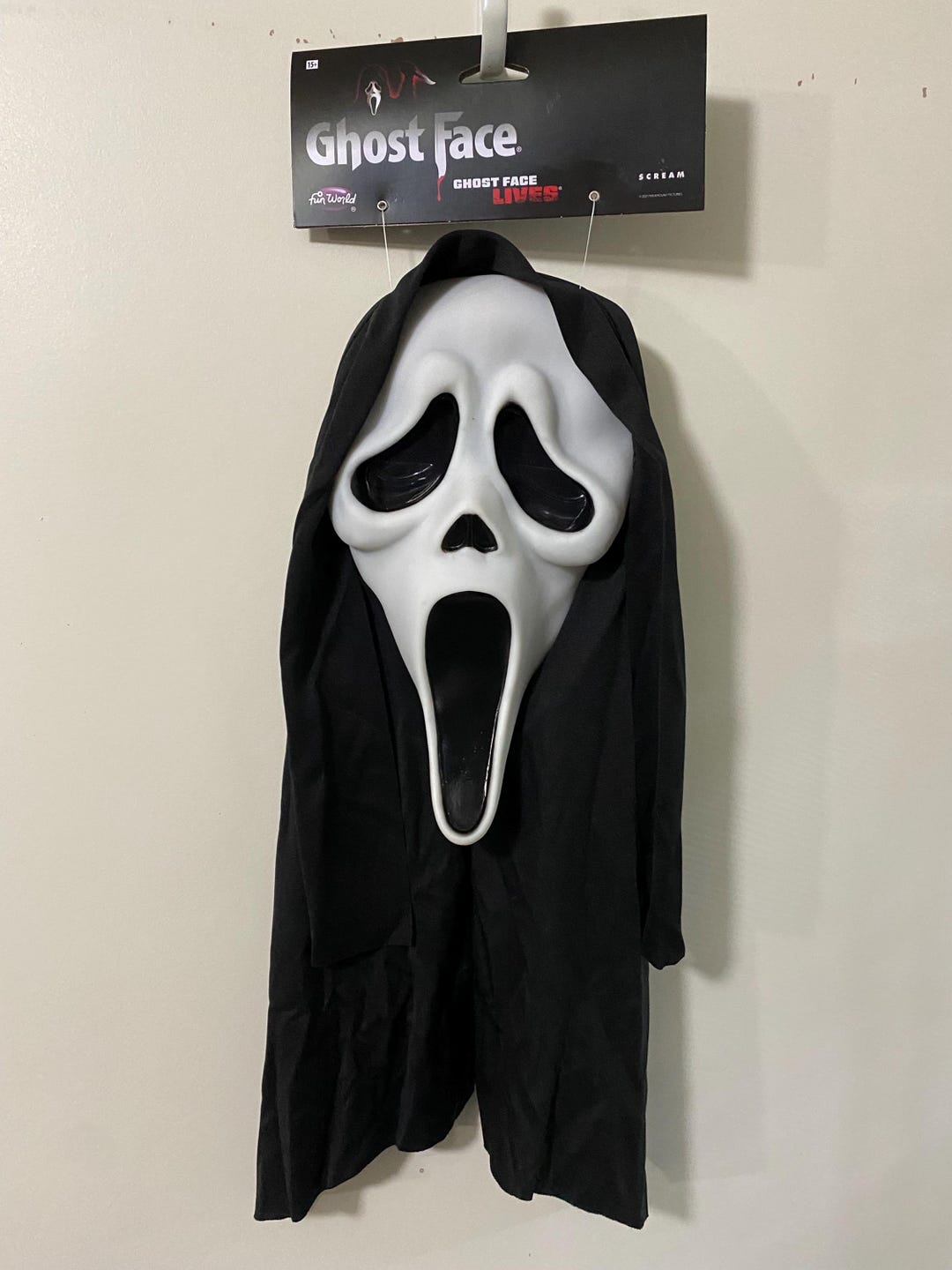 Scream Ghostface Mask 2024 EU E Ghost Face Vanilla Scent Official Fun ...