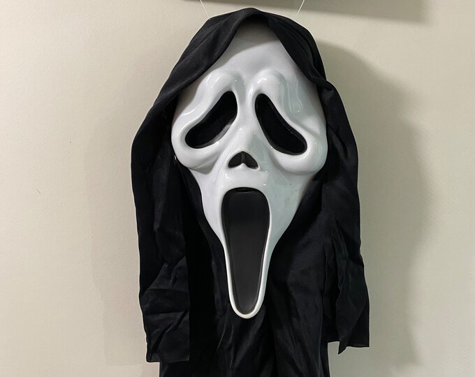 Scream Ghostface Ghost Face XX Official Fun World Scream Mask - Etsy