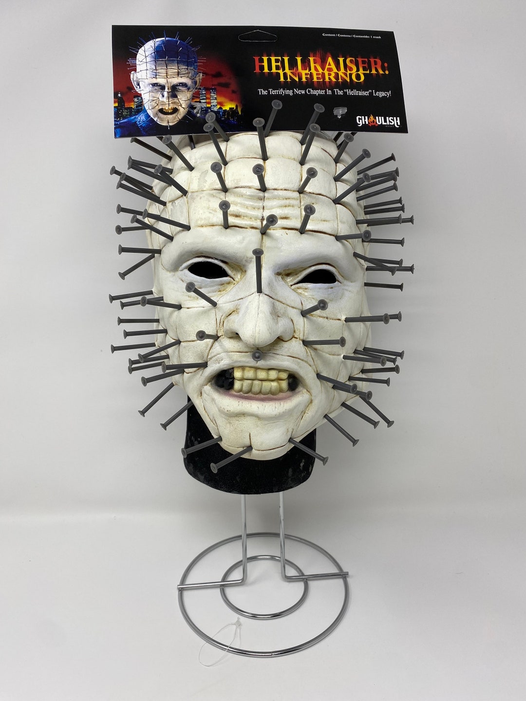 Hellraiser Inferno Pinhead Mask N Ghoulish Productions Mask - Etsy