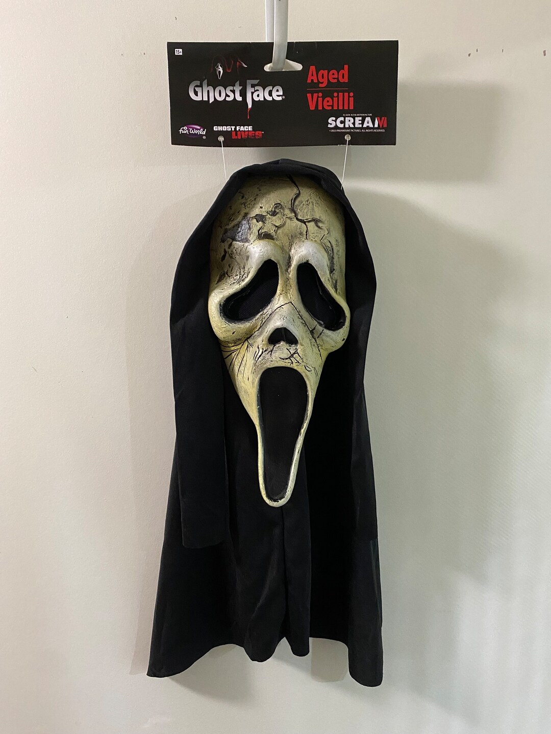 Scream 6 Aged Vieilli Ghostface Ghost Face Ii Official Fun - Etsy